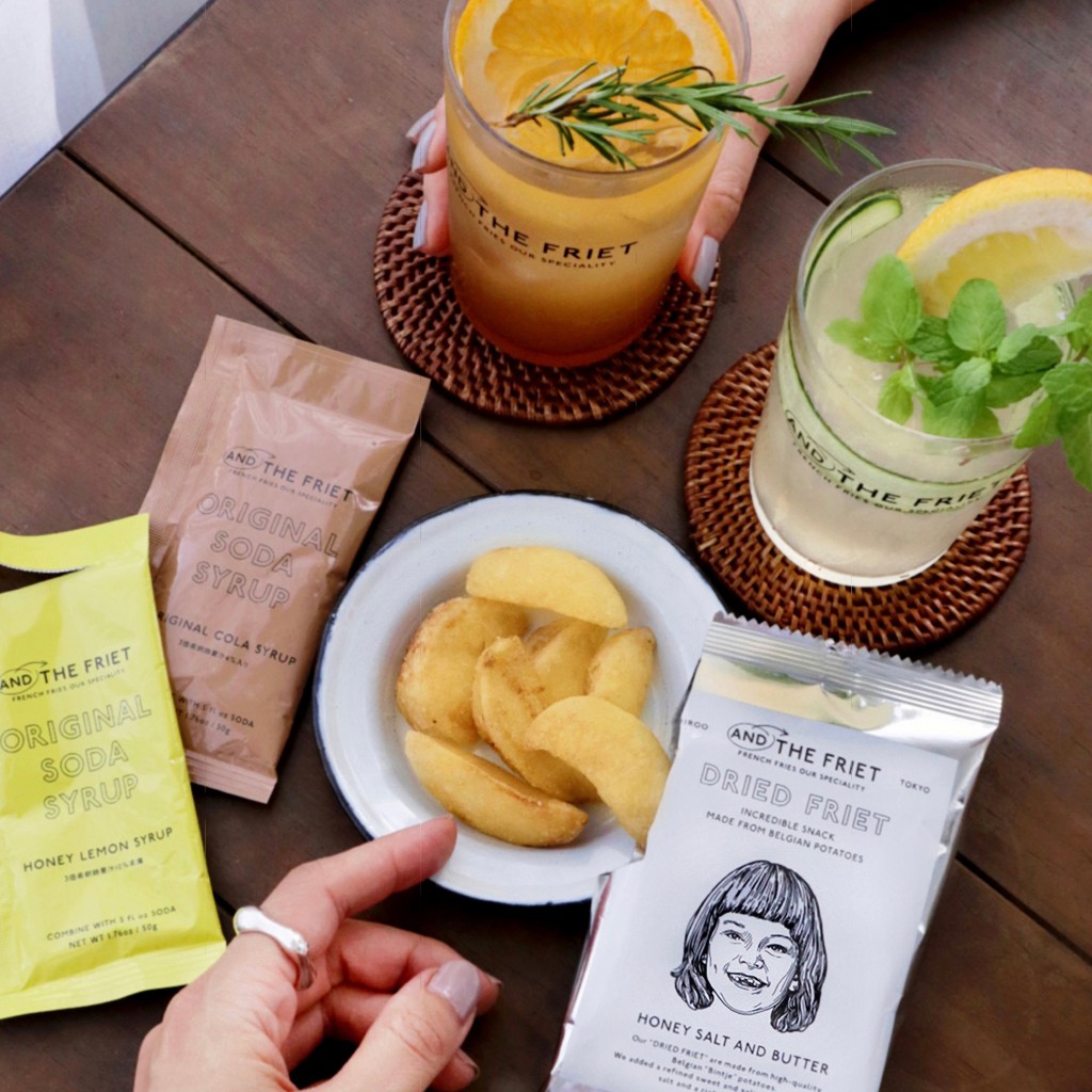 OUTLET ORIGINAL SODA SYRUP | AND THE FRIET